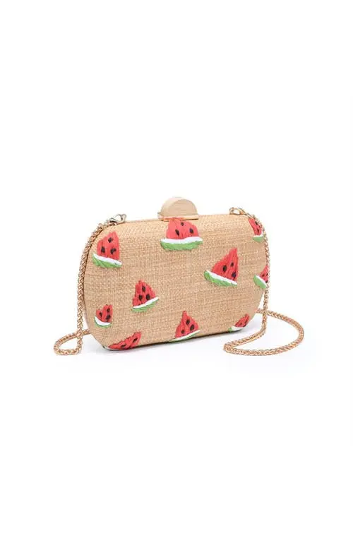 URBAN EXPRESSIONS Pebbles Evening Bag - Watermelon