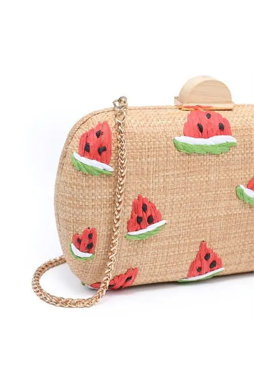 URBAN EXPRESSIONS Pebbles Evening Bag - Watermelon