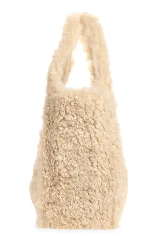 Stella McCartney Faux Shearling Tote Bag