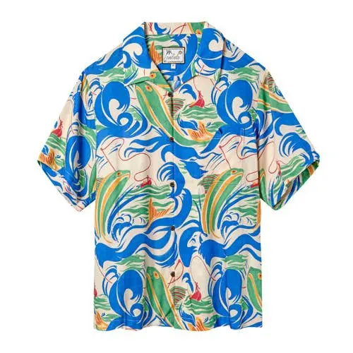 TOMBOLO Perfect Cast Cabana Top - Blue
