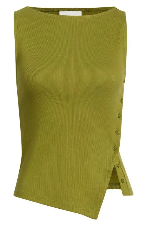 REFORMATION Hudson Knit Tank - Pear