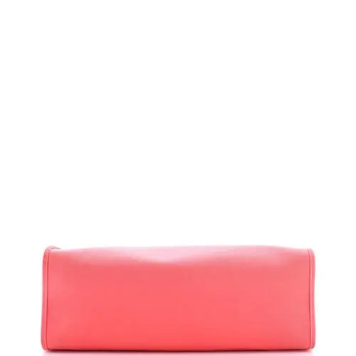 Hermès Herbag Zip Leather And Toile 39 - Pink