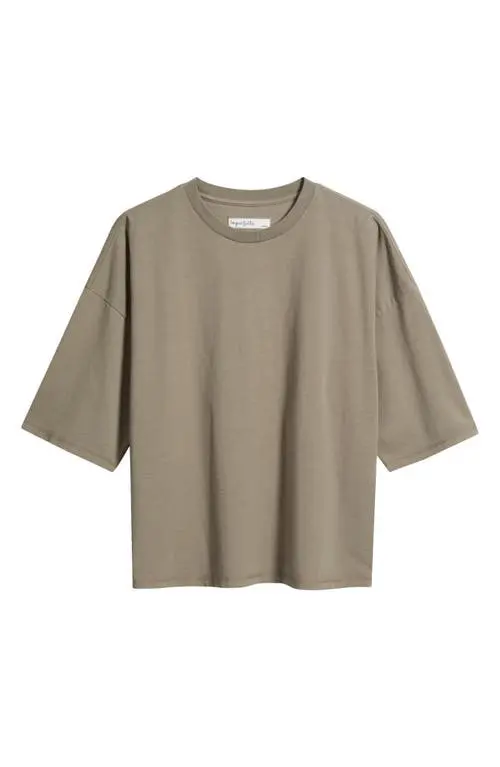 IMPERFECTS Organic Cotton Night Shirt - Driftwood