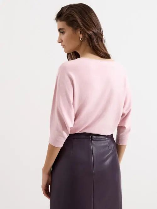 PHASE EIGHT Sculpted Draped Knit Jumper
