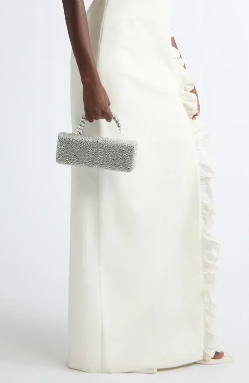 L’ALINGI Malika Crystal Embellished Clutch
