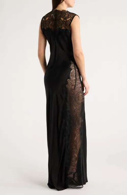 Shona Joy Jamila Lace Trim Gown