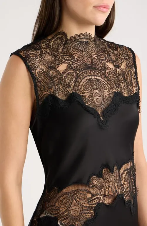 Shona Joy Jamila Lace Trim Gown