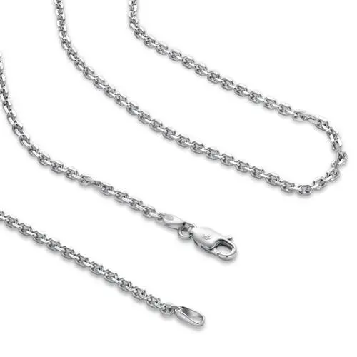 LUVMYJEWELRY Naoki Diamond-cut Cable Chain Necklace
