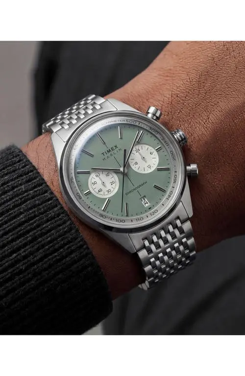 Timex® Marlin Jet Chronograph Bracelet Watch