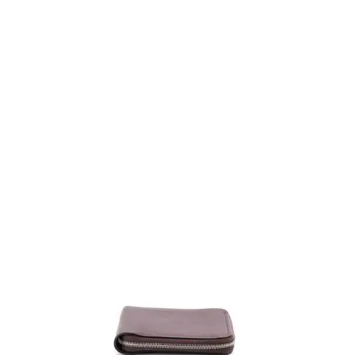 Hermès Zipengo H Verso Bifold Wallet Leather Compact