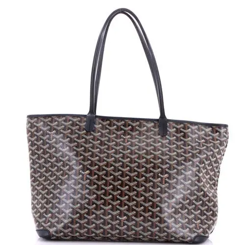 Goyard Artois Tote Coated Canvas Gm - Black