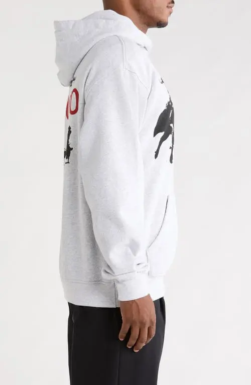 ONE OF THESE DAYS Graphic Cotton Fleece Hoodie