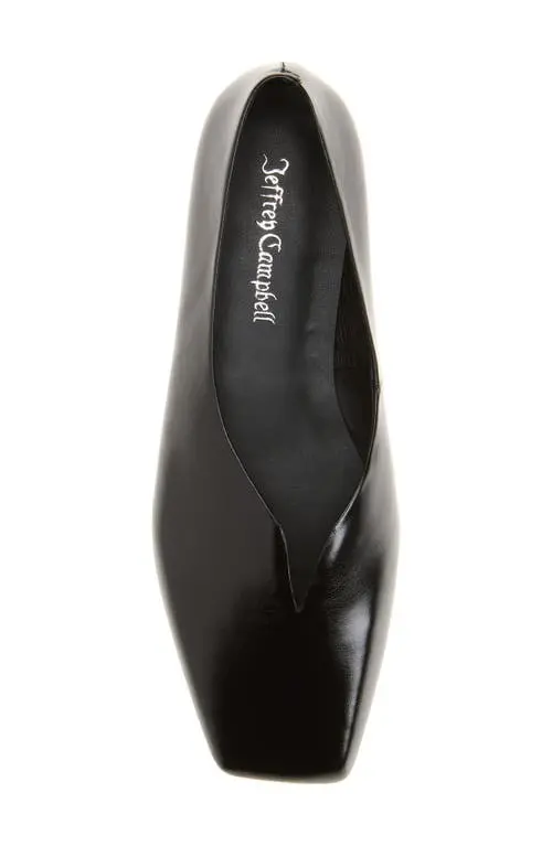 Jeffrey Campbell Twirler Flat - Black
