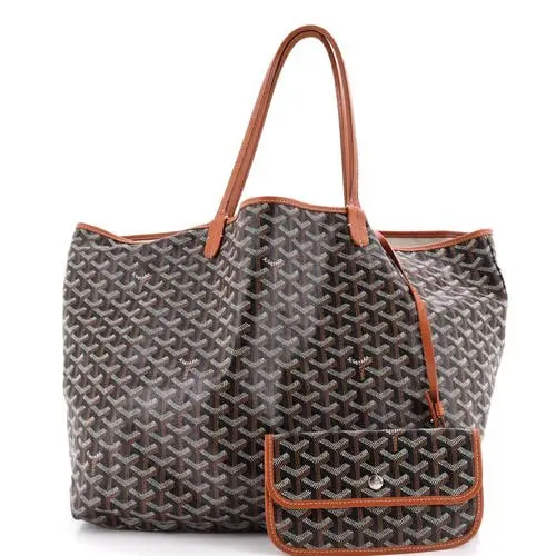 Goyard Saint Louis Tote Coated Canvas Gm