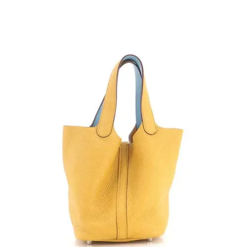 Hermès Eclat Picotin Lock Bag Clemence Pm