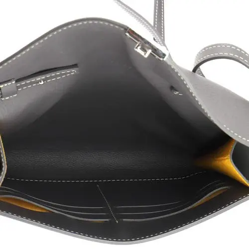 Goyard Chypre Wallet On Strap Coated Canvas With Leather