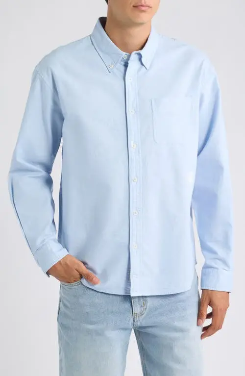 ROWING BLAZERS Relaxed Franklin Garment Dye Button-down Shirt