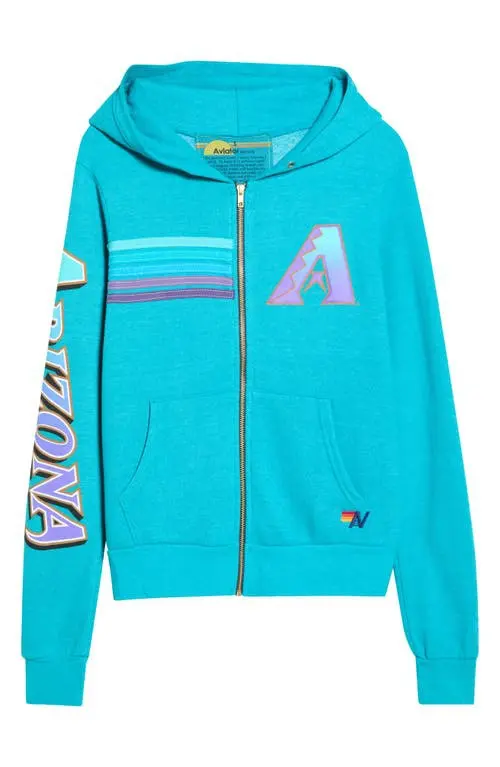 Aviator Nation Arizona Diamondbacks Graphic Full Zip Hoodie