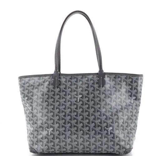 Goyard Artois Tote Coated Canvas Pm - Grey
