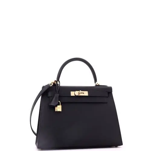 Hermès Kelly Handbag Epsom With Permabrass Hardware 28