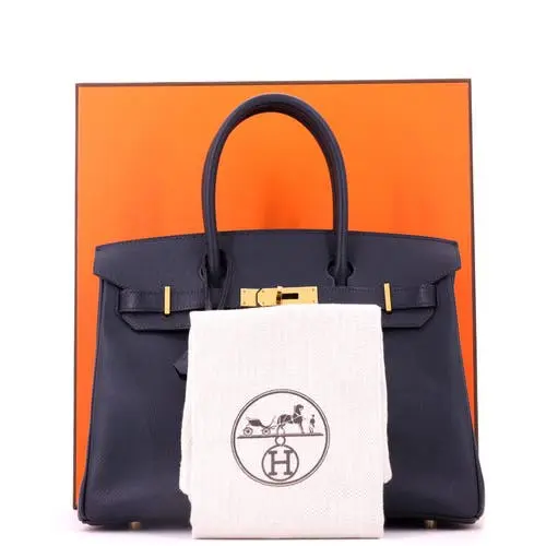 Hermès Birkin Handbag Epsom With Gold Hardware 30