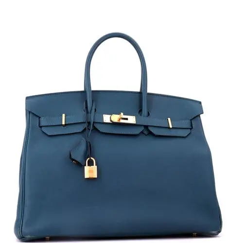 Hermès Birkin Handbag Epsom With Gold Hardware 35