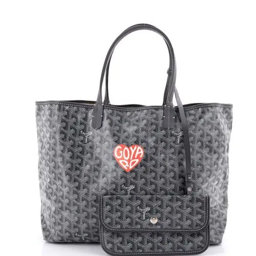 Goyard Saint Louis Tote Printed Coated Canvas Pm