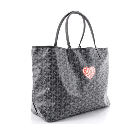 Goyard Saint Louis Tote Printed Coated Canvas Pm