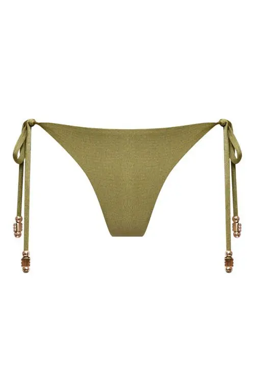 PatBO Jade Lycra String Bikini Bottom