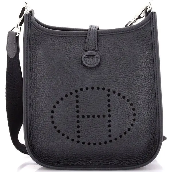 Hermès Evelyne Bag Gen Iii Clemence Tpm - Black