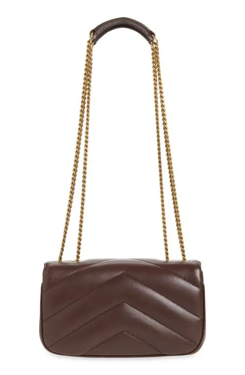 Saint Laurent Mini Loulou Quilted Leather Shoulder Bag