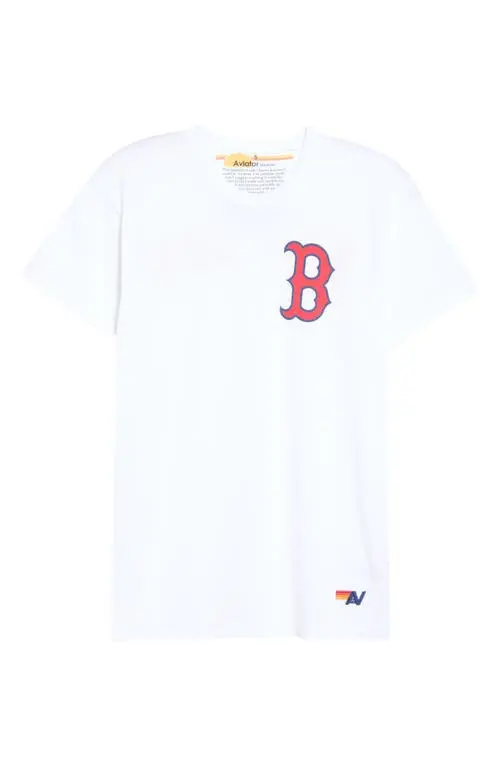 Aviator Nation Boston Red Sox T-shirt - White