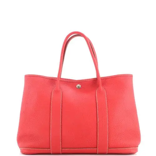Hermès Garden Party Tote Leather 36 - Red