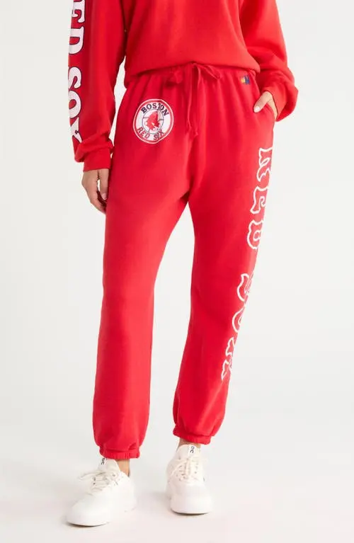 Aviator Nation Boston Sox Graphic Sweatpants