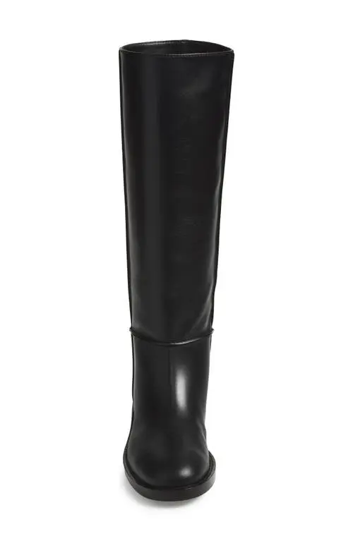 GIANVITO ROSSI Trier Leather Knee High Boot