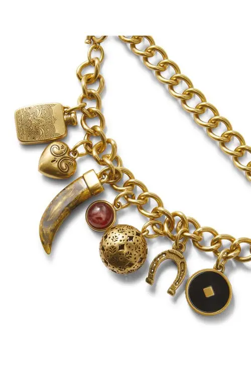 Veronica Beard Western Charms Chain Belt