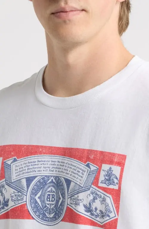Junk Food Budweiser Graphic T-shirt