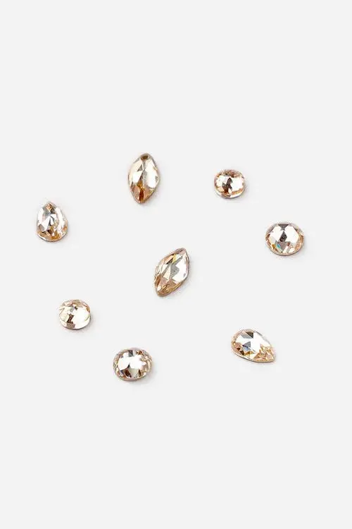 NEVER HAVE I EVER SHOP Gold Diamond Diy Tooth Gem Kit