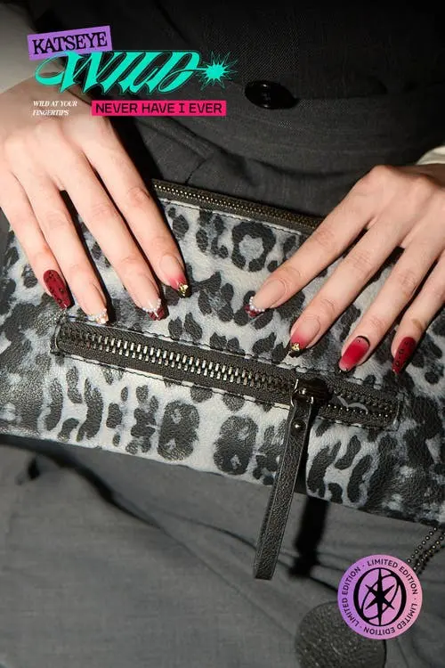 NEVER HAVE I EVER SHOP Katseye Animal Coffin Press On Nails