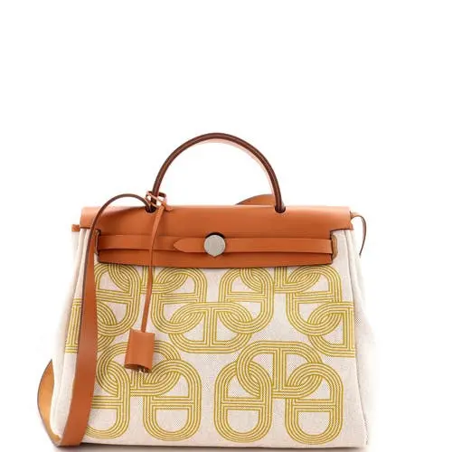 Hermès Herbag Zip Circuit 24 Vache Hunter And Leather 31 - White