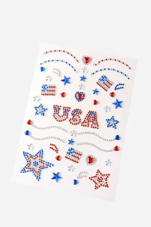 NEVER HAVE I EVER SHOP Freedom Flash Face Adornments