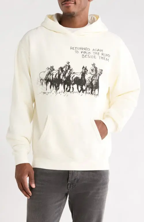 ONE OF THESE DAYS Graphic Hoodie - Bone