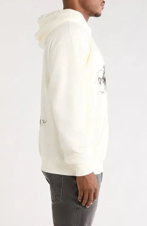 ONE OF THESE DAYS Graphic Hoodie - Bone
