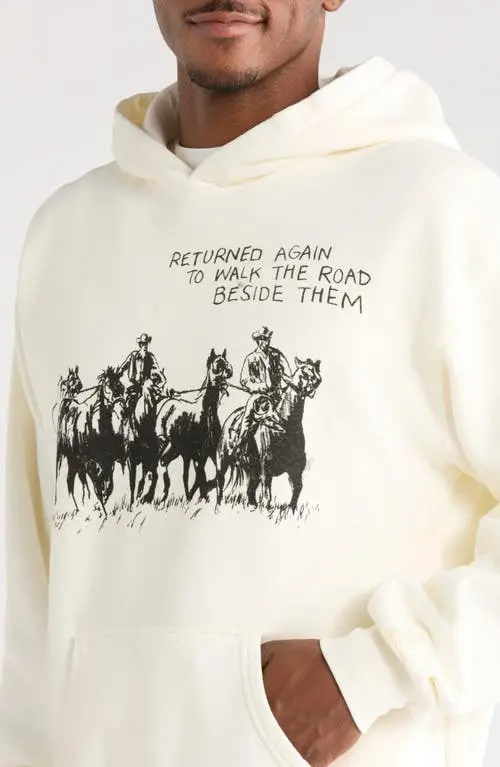 ONE OF THESE DAYS Graphic Hoodie - Bone