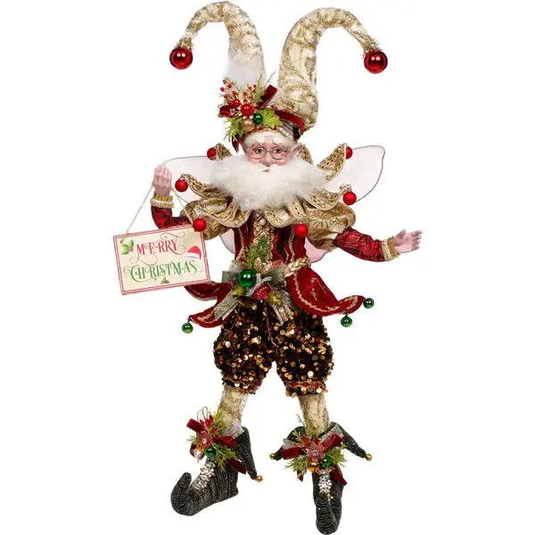 MARK ROBERTS Merry Christmas Fairy - Red