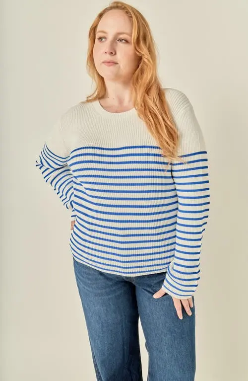 English Factory Stripe Sweater