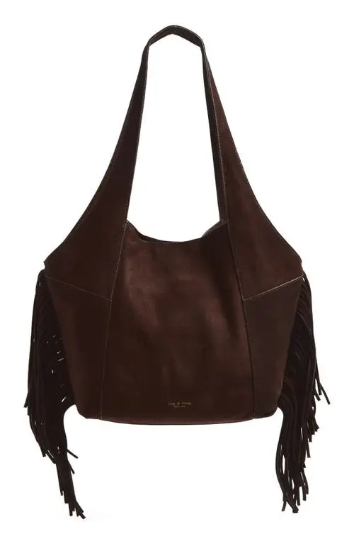 Rag & Bone Brayton Fringe Suede Shopper - Cho