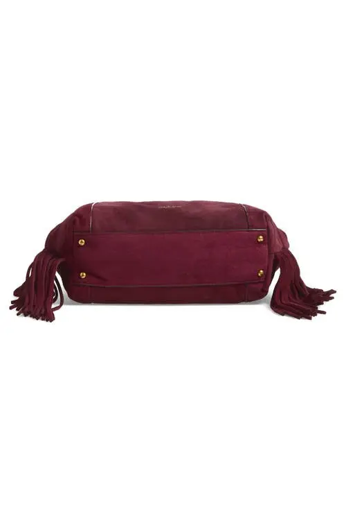 Rag & Bone Brayton Fringe Suede Shopper - Dey