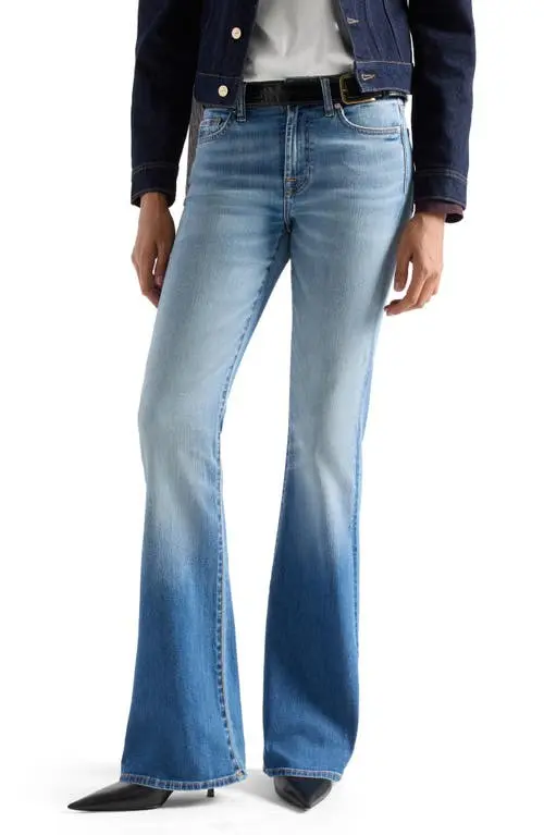 7 For All Mankind The Leggy Bootcut Jeans - Overcast