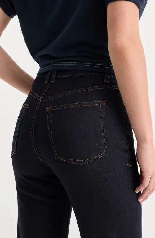 Good American Good True High Waist Straight Leg Jeans